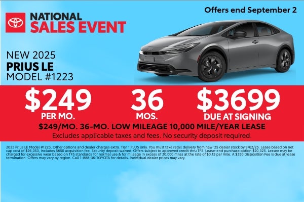New Toyota Special Offers & Incentives | Toyota of Kingsport Specials ...